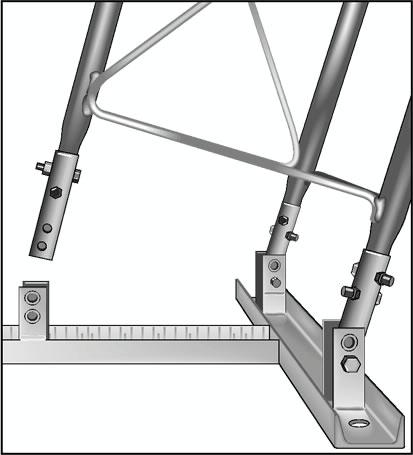 RFM18: Universal Tower Flat Roof Mounting Base