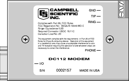 DC112: Telephone Modem