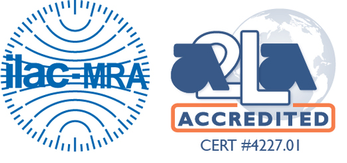 ILAC MRA - A2LA Accredited: We are an ILAC MRA - A2LA Accredited... ILAC MRA - A2LA Accredited: We are an ILAC MRA - A2LA Accredited...