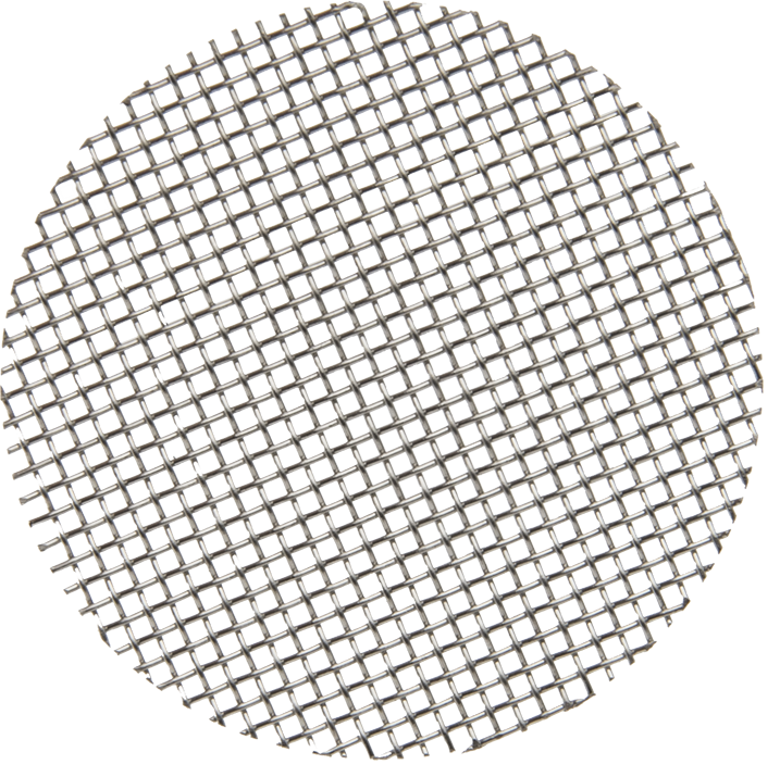 20554: Stainless-Steel Mesh Screen Disc, 20 x 20 with 1.50 Diameter