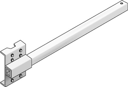 UT018: Tower Mounting Bracket with 2 ft Crossarm