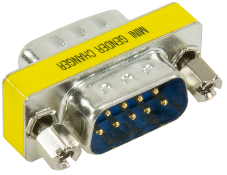 14393: 9-Pin Male to 9-Pin Male Gender Changer